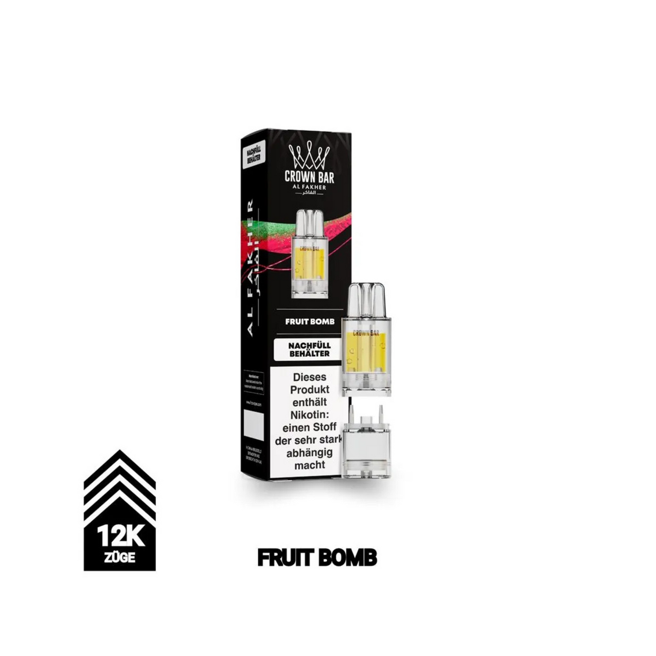 Al Fakher 12K Pro Max Pod - Fruit Bomb – Die Grüne Lunge Berlin
